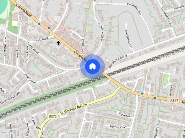 Queens Road, Weybridge, Surrey, KT13