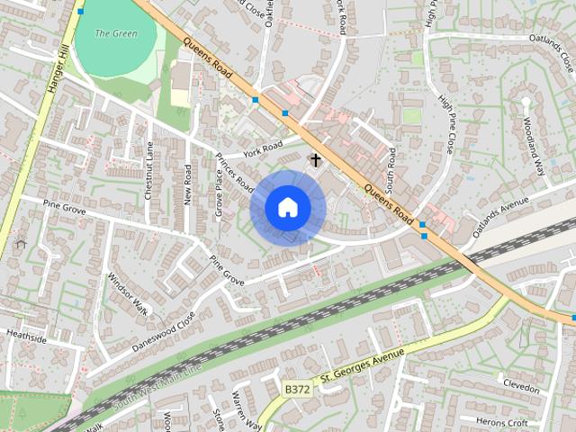 Queens Road, Weybridge, Surrey, KT13