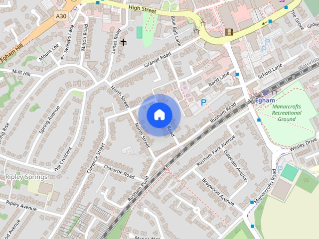 Queens Road, Egham, Surrey, TW20