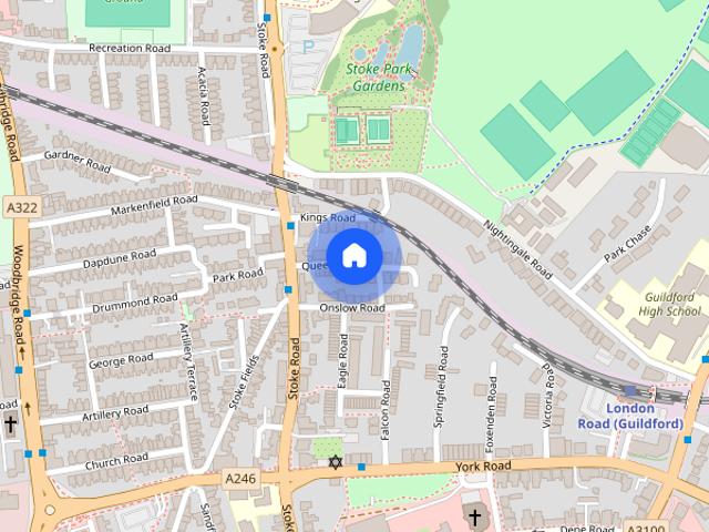 Queens Road, Guildford, Surrey, GU1