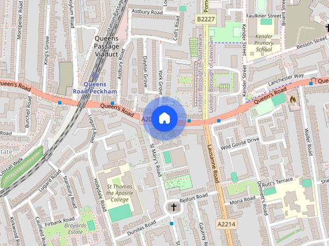 Queens Road, Peckham, London, SE15