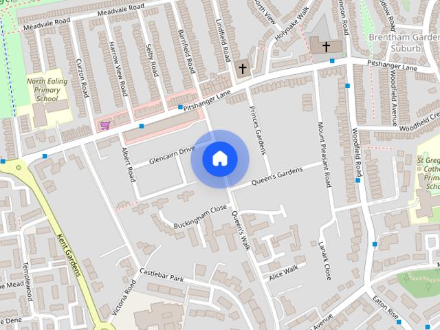 Queens Walk, Ealing