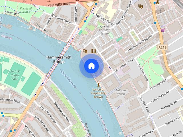 Queens Wharf, Crisp Road, London
