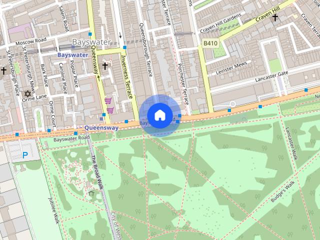 Queensborough Terrace, Bayswater, London, W2