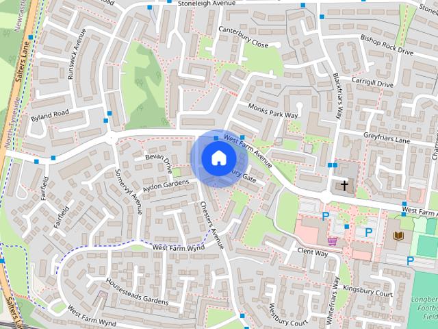Queensbury Gate, Longbenton, Newcastle upon Tyne NE12