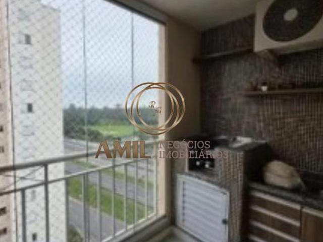 RA Amil Vende Apartamento 2 quartos, 1 suíte, sacada gourmet, 63 m², Bella Cittá Urbanova