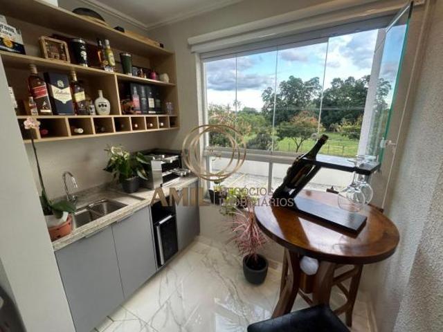 RA AMIL vende Apartamento, 2 Quartos, 2 suítes, 68m², varanda Gourmet, Condomínio Pérola Vila Branca