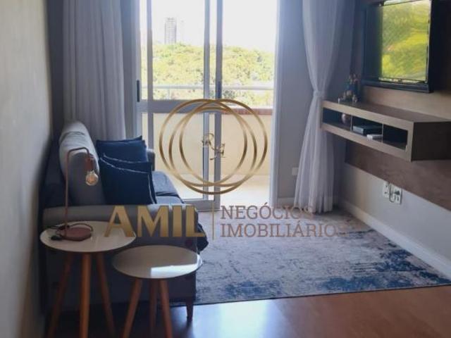 RA Amil vende Apto com 03 dormitórios sendo 01 suíte, 82m², Condomínio Villa Bella, Villa Branca Jac