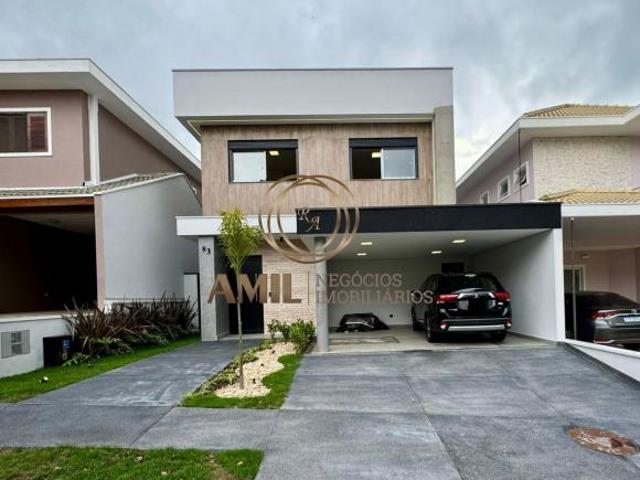RA AMIL VENDE CASA ALTO PADRÃO CONDOMÍNIO FLORADAS DA SERRA, 4 SUÍTES, URBANOVA, SJCAMPOS