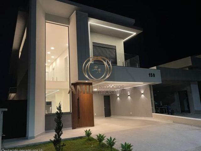 RA AMIL vende Casa Sobrado, Condomínio Vereda dos Campos, 03 dormitórios, 03 suítes, 218 m², São Jos