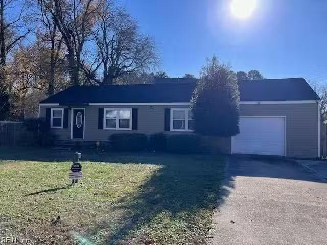 Ranch, Rental, Single Family Norfolk, VA 1266 Whaley Ave
