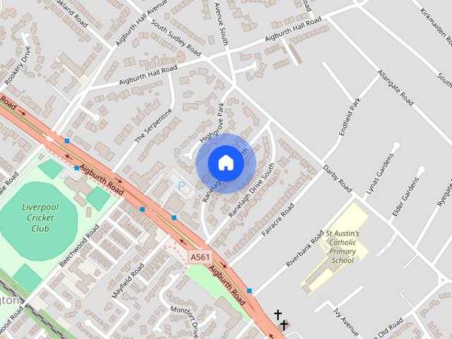 Ranelagh Drive North, Cressington, Liverpool, Merseyside, L19