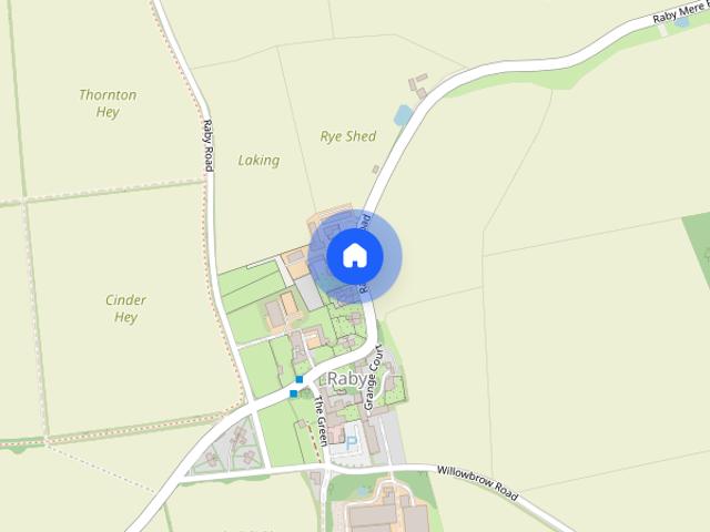Raby Mere Road, Raby