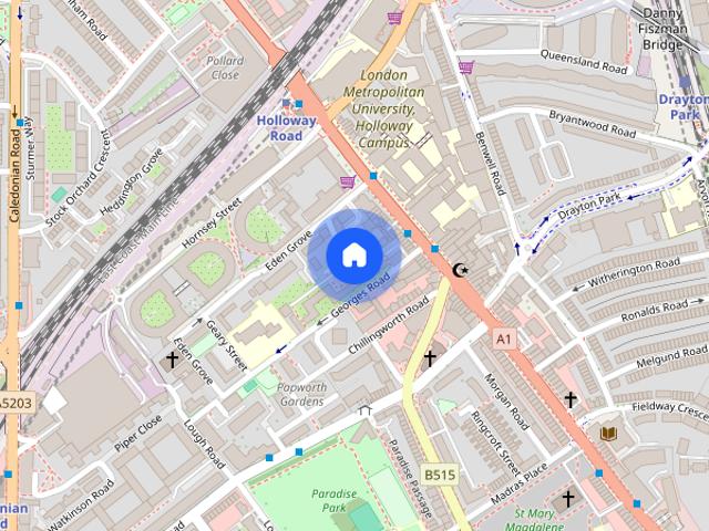 Radford House, Georges Road, Holloway, London, N7