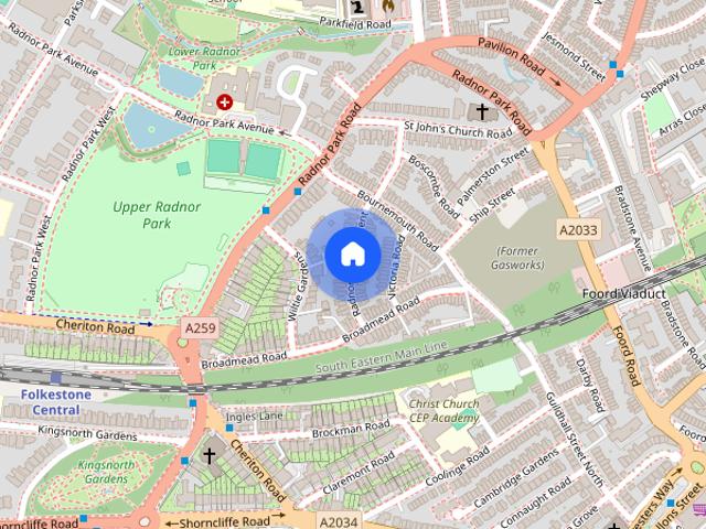 Radnor Park Crescent, Folkestone