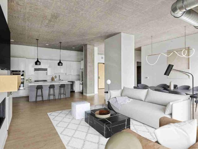 Rafter 2 Bedroom Apartment for Rent at 333 E Hennepin Ave, Minneapolis, MN 55414 Nicollet Island