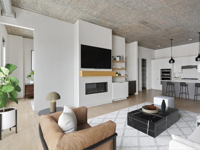 Rafter Studio Apartment for Rent at 333 E Hennepin Ave, Minneapolis, MN 55414 Nicollet Island