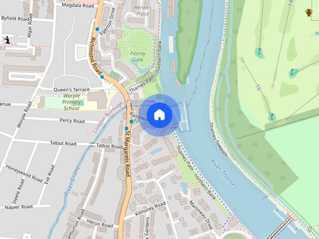 Railshead Road, Old Isleworth, Isleworth, TW7