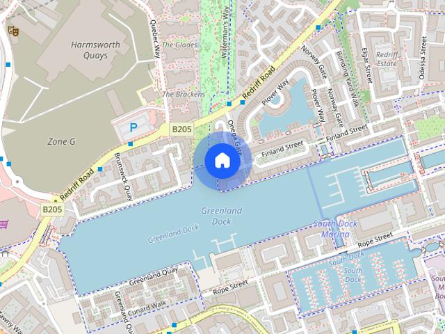 Rainbow Quay, Greenland Dock