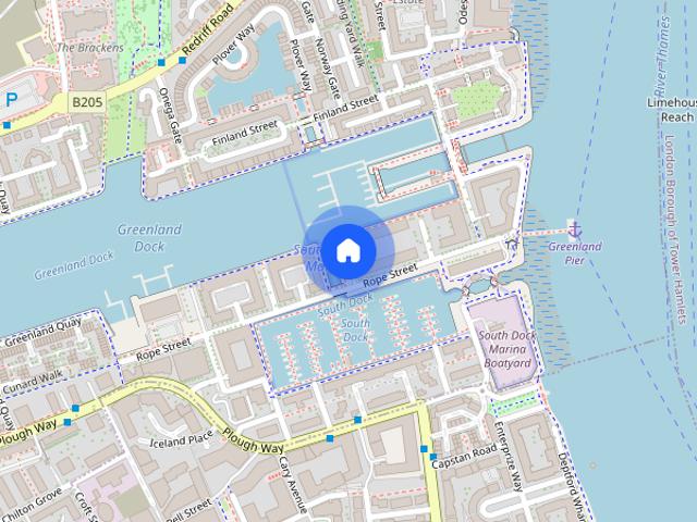 Rainbow Quay, Surrey Quays SE16