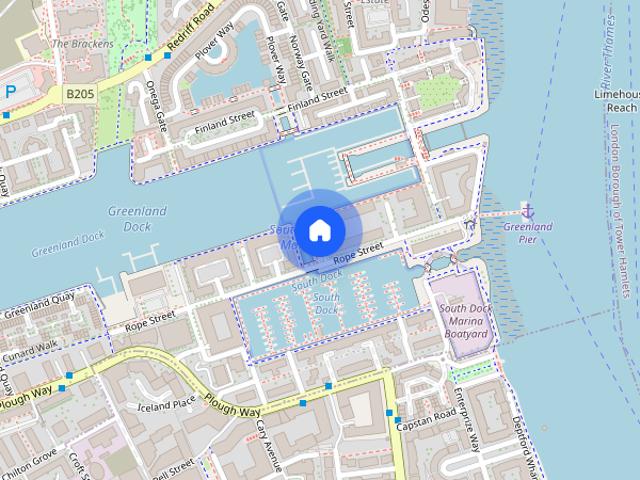 Rainbow Quay, Surrey Quays
