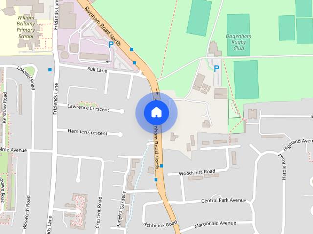 Rainham Road North, DAGENHAM