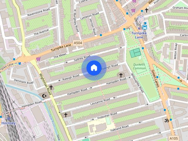Raleigh Road, Haringey, London N8