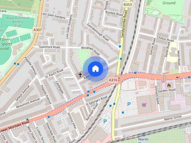 Raleigh Road, Richmond, TW9