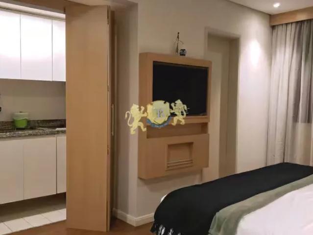 Flat mobiliado à venda no Brooklin| 27m² | 1 Dormitório | 1 Vaga de Garagem