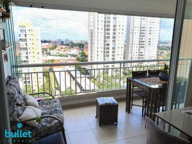 Raridade no Parque Prado: 109m² com 3 Suítes Independentes e Varanda Gourmet
