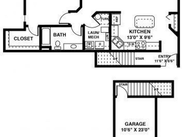 Raspberry Woods Townhomes 1 Bedroom Apartment for Rent at 5190 Nolan Dr, Minnetonka, MN 55343
