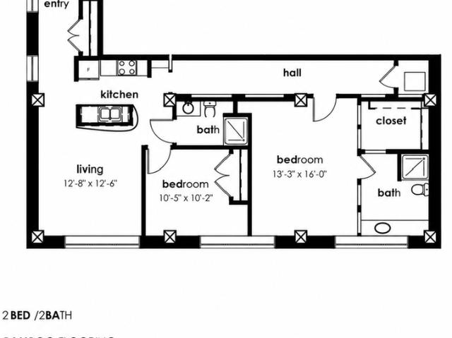 Raven Place 1 Bedroom Apartment for Rent at 1710 E Broad St, Richmond, VA 23223 Upper Shockoe Valley