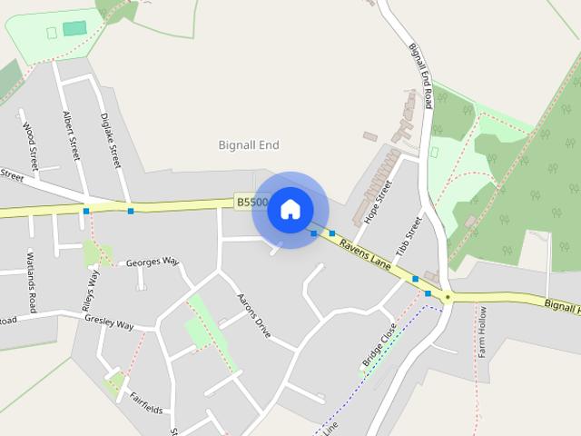 Ravens Lane, Bignall End, Stoke On Trent