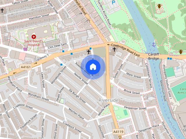 Rawden Place, Caerdydd, CF11