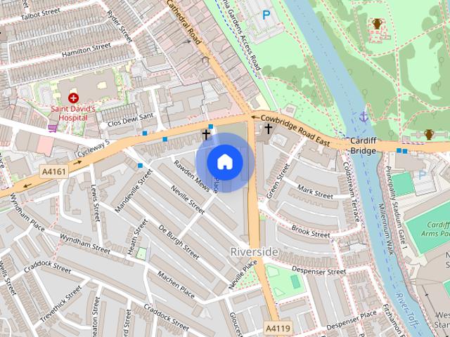 Rawden Place, Cardiff City, CF11