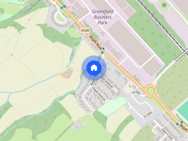 Rayon Road, Greenfield, CH8