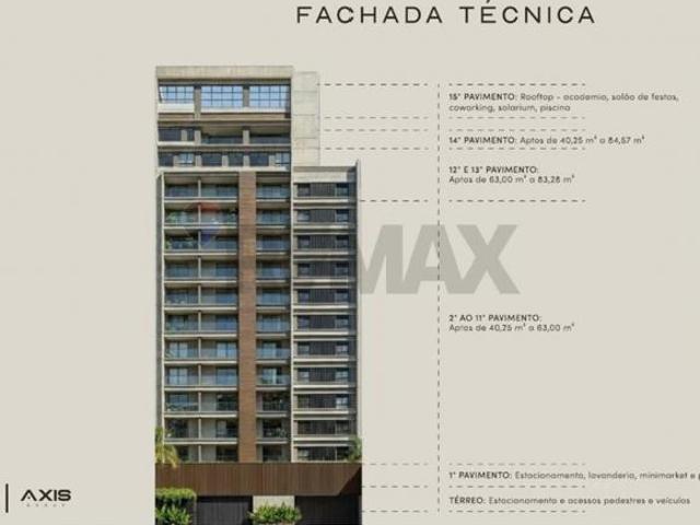 RE/MAX CASANOVA VENDE Lançamento 336 Cambuí AXIS Studio Moderno no Cambuí: Conforto e Praticid