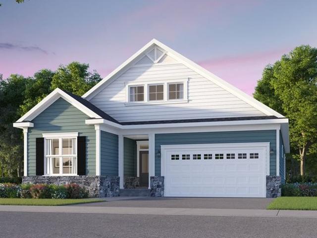Rembrandt Plan Single Family Homes at Lakeside at Trappe Community