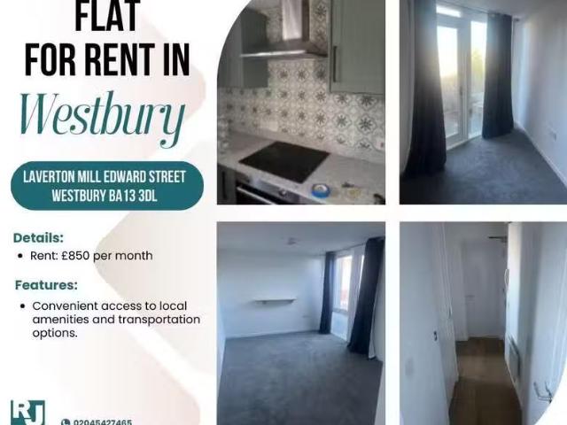 Unique 1 BA 1 bedroom apartment for rent in Edward Street, Wes.