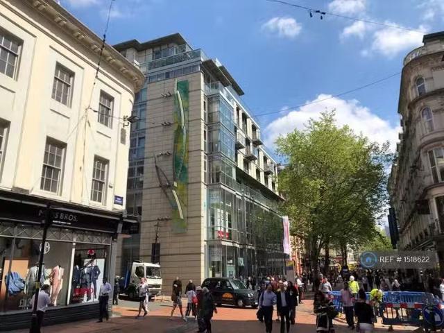 Rental! 1 bedroom flat for rent in Temple House, Birmingham, B2