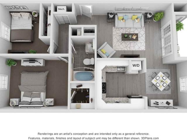 Renaissance Hills at Ellicott City 2 Bedroom Apartment for Rent at 3182 Normandy Woods Dr, Ellicott City, MD 21043
