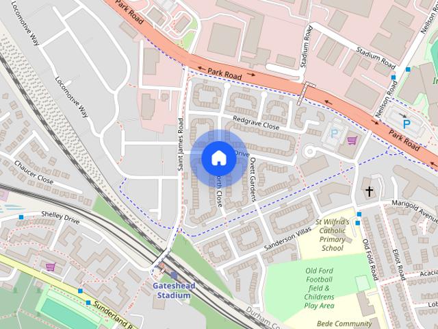 Renforth Close, St James Village, Gateshead NE8