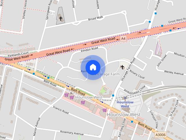 Renfrew Road, Hounslow