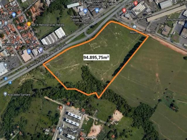 Área Chácara Monte Alegre Sumaré