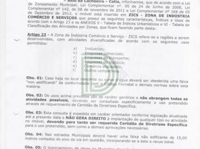 Área Industrial à Venda ou Locação 8.000 m²