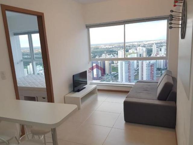 REAL SPLENDOR 1 QUARTO NASCENTE MOBILIADO LAZER COMPLETO ÁGUAS CLARAS