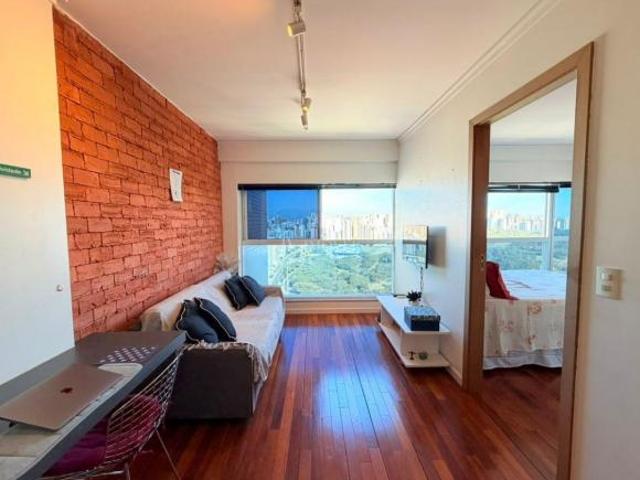 REAL SPLENDOR | 34m² | 1 QUARTO | ANDAR ALTO | VISTA LIVRE PARA O PARQUE | SEMIMOBILIADO | ÁGUAS CLA