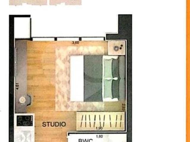 Rebouças Studio totalmente Mobiliado Bem localizado