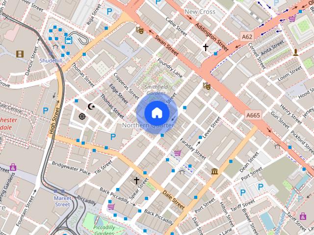Rebs Den, Tib Street, Manchester