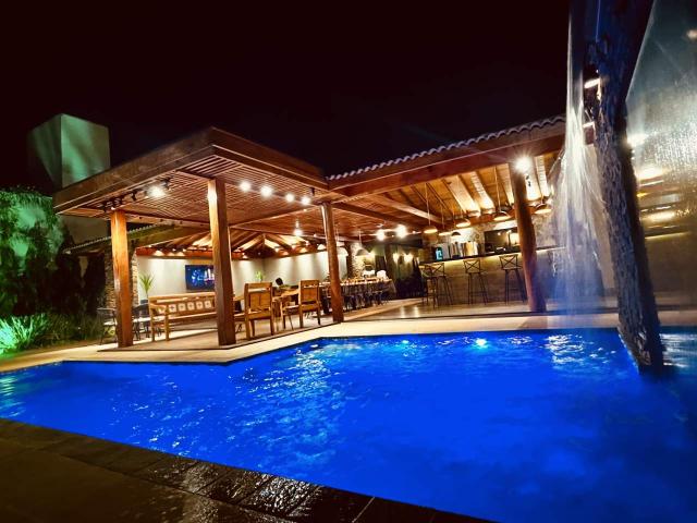 Recanto Quinta das Palmeiras, Casa Piscina Aquecida, Olímpia SP